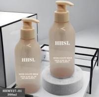 China Customized Plastic Luxury Shampoo Bottles 300ml PET Bottle for sale