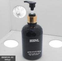 China Customized Plastic Luxury Shampoo Bottles 300ml PET Bottle for sale