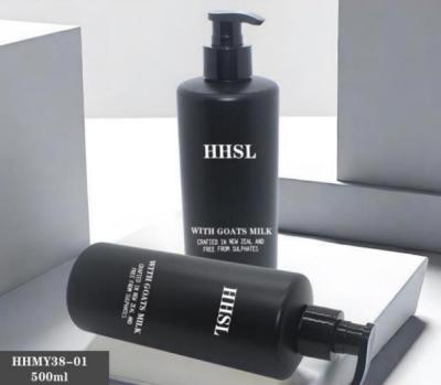 China Customized Plastic Luxury Shampoo Bottles 500ml PE Bottle for sale