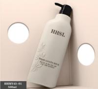 China Customized Plastic Luxury Shampoo Bottles 500ml PE Bottle for sale