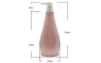 China Customized Plastic Luxury Shampoo Bottles 750ml PET Bottle for sale