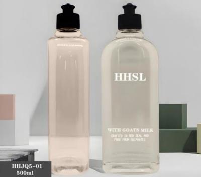 China Customized Plastic Home Cleaning Bottles 500ml PET Bottle for sale
