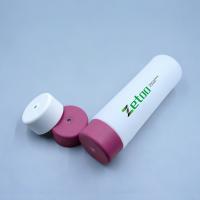 China PE Soft Touch Cosmetic Bottle 50mm Diameter Center Twist Cap Customizable for sale