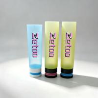 China 35ml - 110ml Customized Skincare Tubes With Soft Touch Flip Top Caps for sale