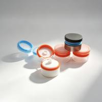 China TPE Soft Touch 35mm Diameter Two Color Flip Cap for sale