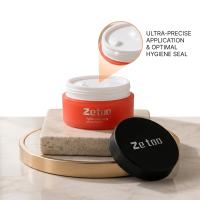 China 50ml TPE Frosted Cream Jar Double Wall Custom Packaging Design for Skincare Moisturizer for sale