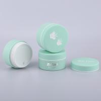 China 50ml PP Frosted Cosmetic Jar Cream Container With Butterfly Pattern Cap Skincare Empty Packaging Custom Logo for sale