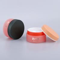 China 100ml PP Feel Paint Cosmetic Jar Luxury Cream Container With Matt Cap Customized Skincare Packaging Empty Jar for sale