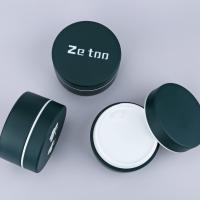China 50ml PP Green Color Eco-Friendly Cosmetic Jar Empty Cream Container With Screw Cap Sustainable Skincare Packaging for sale