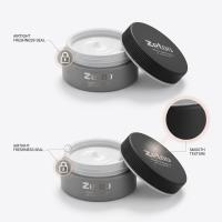 China 50ml Two Color Soft Touch Hand Cream Jar PP TPE Container With Matt Cap for sale