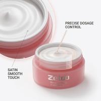 China 50ml Two Color Soft Touch Serum Jar PP TPE Container With Matt Lid for sale