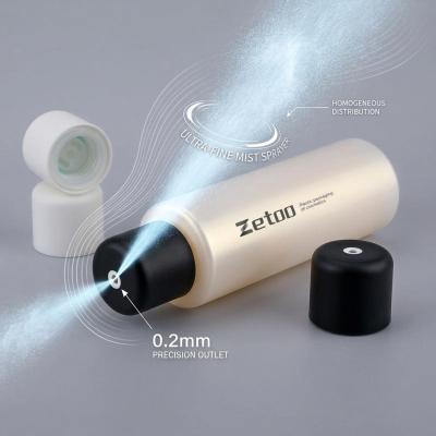 China PET 200ml Sunscreen Bottle Round Center Dispensing Cap Pearlescent Custom Cosmetic Packaging SS-200 for sale