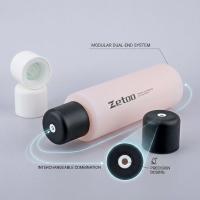 China PE 150ml Facial Serum Bottle Teardrop Treatment Center Dispensing Cap Custom Cosmetic Packaging FS3-150 for sale