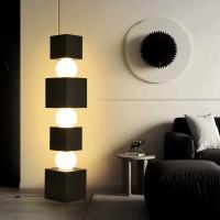 China Custom Acrylic Sculptural Lighting Italian LED Minimalist Floor Lamp for sale