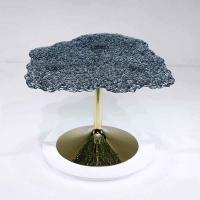 China Irregular Art Tables Living Room 82cm Acrylic Coffee Table For Villa for sale