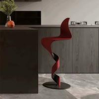 China Modern Art Chairs Mirror Polish Commercial Spaces Stainless Steel Bar Stool for sale
