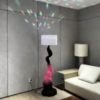 China Handcrafted Sculptural Lighting Vintage Italian Style Starlight Sculptural Floor Lamp for sale