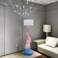 China Handcrafted Sculptural Lighting Vintage Italian Style Starlight Sculptural Floor Lamp for sale