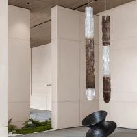 China Artistic Pendant Hanging Art Piece Hotel Lobby Custom Color Resin Art Sculpture for sale