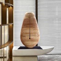 China Natural Wood Modern Abstract Wood Sculpture Art Abstract Wood Carving Patterns for sale