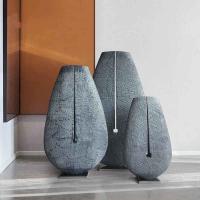 China CNC Carved Abstract Sculptures Wood Sculpture With Custom Base for sale