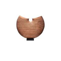 China Custom Abstract Sculptures Carved Wood Sculpture Abstract Textured Wood Art Decor for sale