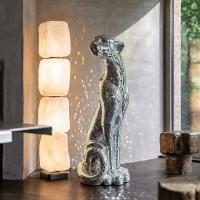 China ISO9001 Leopard Sculpture 65 × 58 × 150cm Fiberglass Sculpture Fabrication for sale