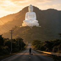 China Buddhist Sites Temple Sculptures  Seated Extra Large Buddha Statue For Religious Projects for sale