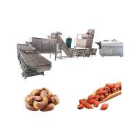 China 500KG 2000KG Continuous Peanut Cashew Nut Cocoa Bean Roasting Machine Soybean Automatic Roasted Peanuts Line for sale