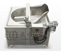 China Verified Manufacture Kettle Indonesian Papad Potato Chips Appalam Papad Frying Soybean Making Machine for sale