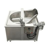 China Full Automatic Industrial Snacks Potato Chips Batch Fryers for sale