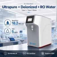 China Type I Ultrapure Water System UP+DI+RO Laboratory Water Purification Systems 20/40/60 L/H for sale