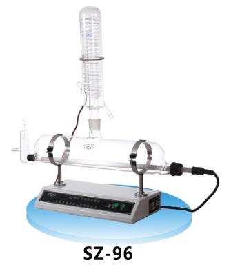 China Single Distillation Glass Water Distiller 1.8 L/H Laboratory Distilled Water System SZ-96 for sale