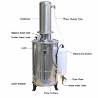 China Automatic Stainless Steel Lab Water Distiller Distilled Water Generator 5/10/20L/H for sale