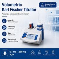 China High Accuracy Volumetric Karl Fischer Titrator For Accurate Moisture Determination for sale