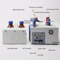 China Combined Volumetric and Coulometric Karl Fischer Titration Instrument 220V 50HZ for sale