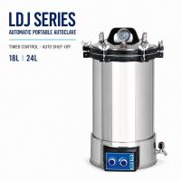 China Automatic Portable Autoclave Sterilizer 18L/24L Lab Autoclave Machine for sale