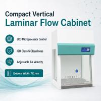 China Compact Vertical Laminar Flow Cabinets For Laboratories High Efficiency for sale