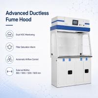 China Advanced Ductless Fume Hood With VOC Monitoring Automatic Control for sale