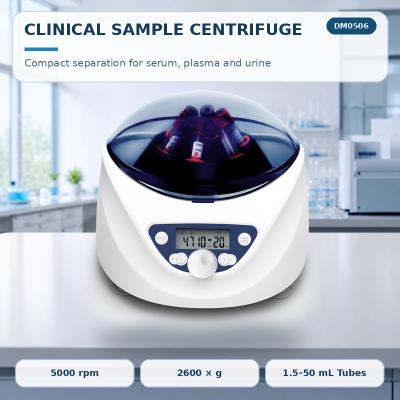 China Clinical Low Speed Centrifuge with 6*15&4*50ml Rotors for sale
