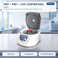 China High-Precision Programmable PRP PRF CGF Low Speed Centrifuge with Multi-Tube Rotor for sale