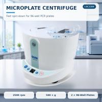China 96 Well PCR Microplate Centrifuge Laboratory Centrifuge 2500rpm Compact Benchtop Design for sale