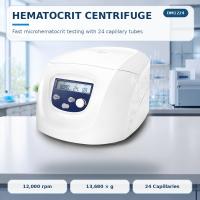 China Economic Hematocrit Tube Centrifuge 500-12000rpm 24 Capillary Tube Centrifuge for sale