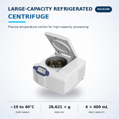 China Large Capacity High Speed Refrigerated Centrifuge 300–16000rpm for sale
