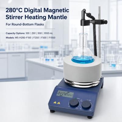 China 280°C Digital Magnetic Stirrer Heating Mantle for Round-Bottom Flasks for sale