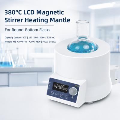 China 380°C LCD Magnetic Stirrer Heating Mantle for Round-Bottom Flasks for sale