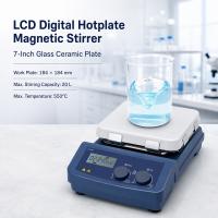 China OEM ODM 550℃ Magnetic Stirrers And Hotplates With 7 Inch Ceramic Plate for sale
