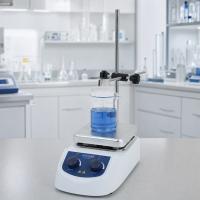 China Analog Magnetic Stirrers And Hotplates With 380°C Heating And 2L Capacity for sale