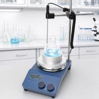 China 20L LCD Digital Hotplate Magnetic Stirrer with Timer 5-inch Aluminum Plate, 340°C for sale