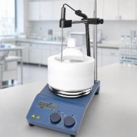 China 20L LCD Digital Hotplate Magnetic Stirrer with Ceramic-Coated Plate ，340℃ for sale